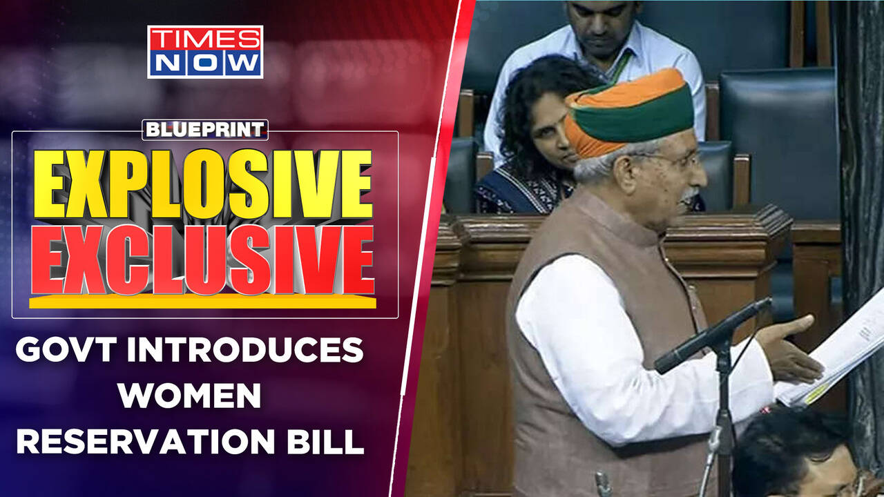 Govt Introduces 33% Women Reservation Bill In Parliament | Politics ...