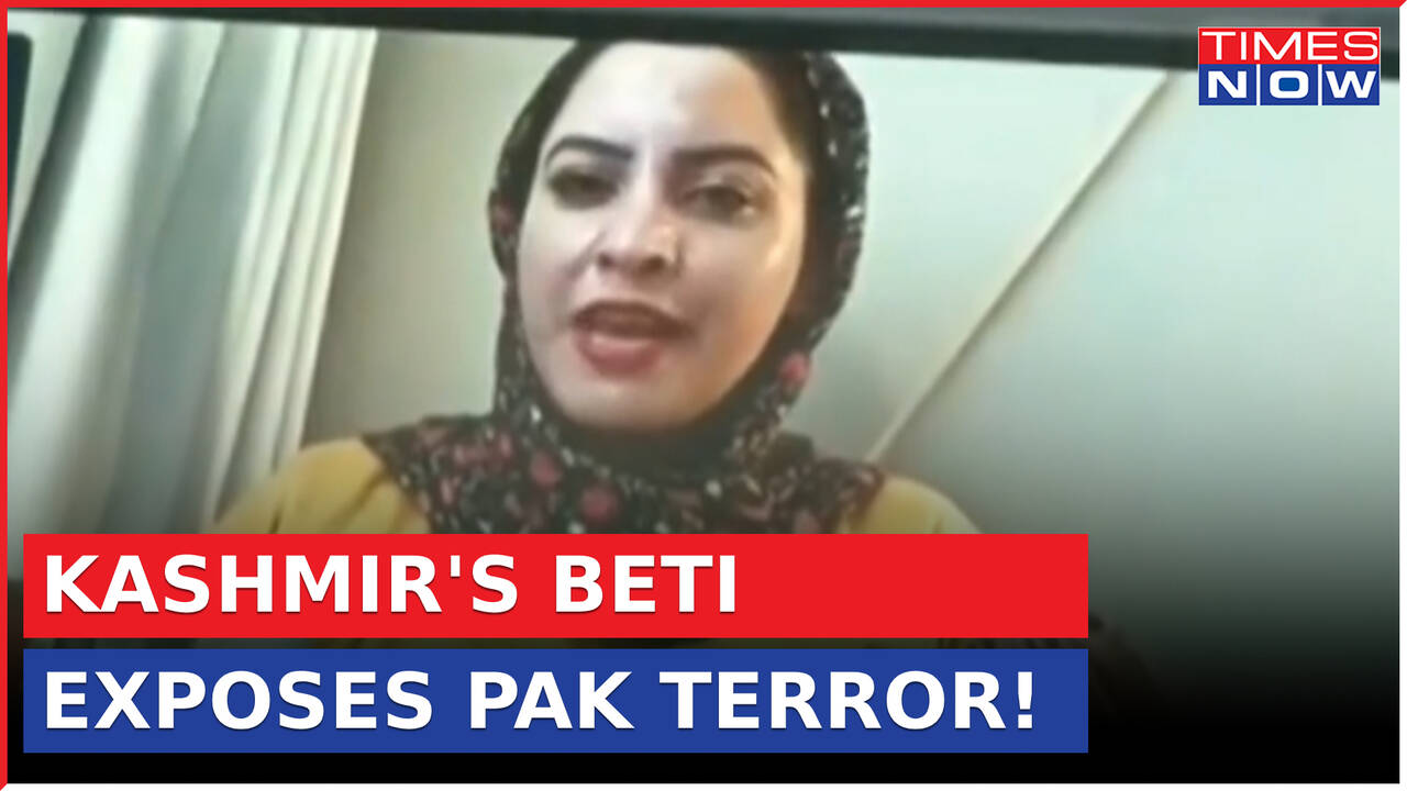 Pakistan Terrorism Exposed By Kashmir's 'Beti' | Tasleema Akhtar Raises ...