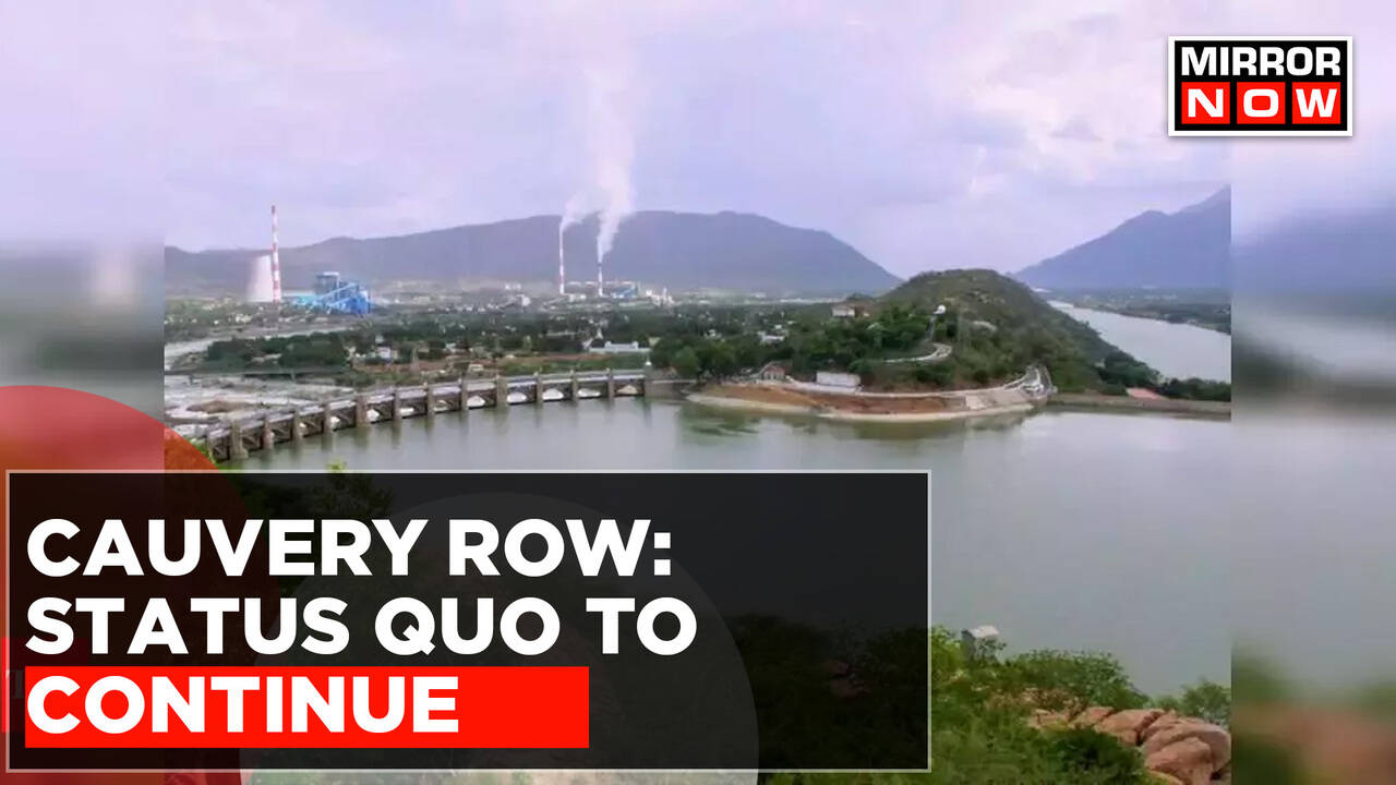 Breaking News | SC Rejects Karnataka's Plea For Reducing Tamil Nadu Water Share | Cauvery Water ...