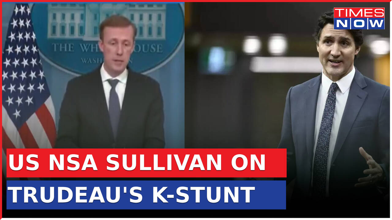 US NSA Jake Sullivan Reacts To Escalating Diplomatic Standoff Between ...