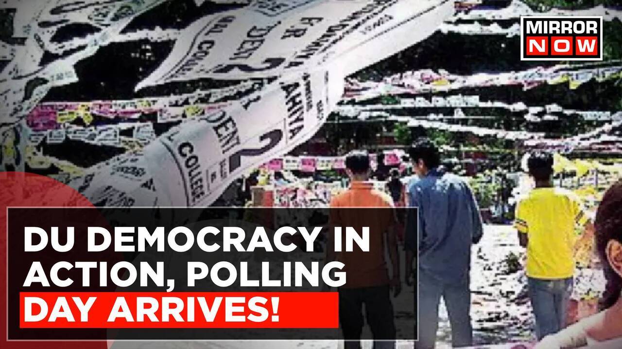 Delhi University Student Union Polls Return After 4 Year Hiatus ...