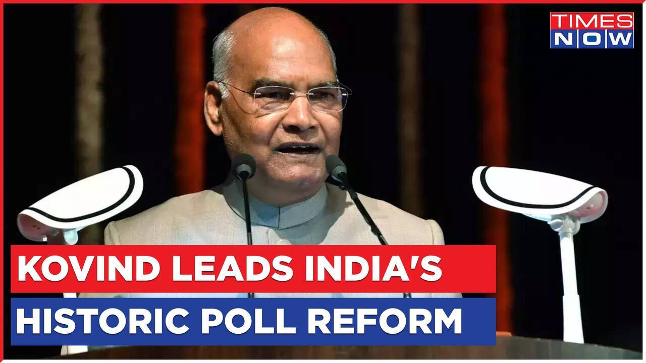 Former President Ram Nath Kovind Chairs Historic 'One Nation, One ...