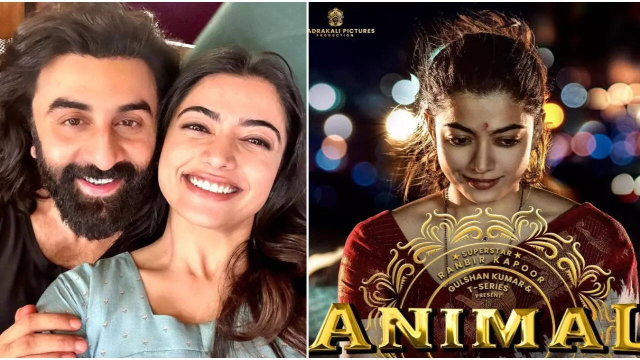 Animal New Poster Rashmika Mandanna - रश्मिका मंदान्नाचा Animal मधील ...