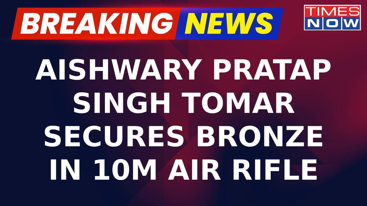 Breaking News: Indian Shooter Aishwary Pratap Singh Tomar Wins Bronze ...