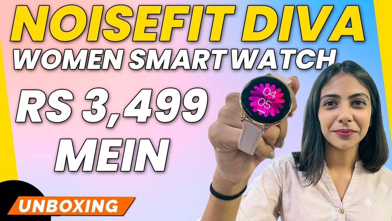 NoiseFit Diva Smartwatch Unboxing | How to Set-up |Smartwatch Under Rs ...