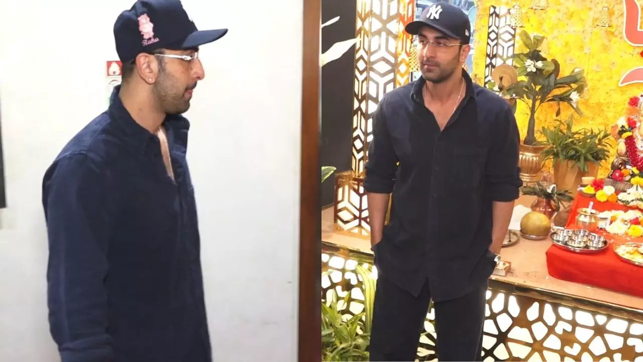 Ranbir: Ranbir Kapoor Proudly Sports Personalized Cap With Daughter ...