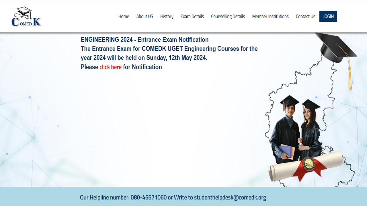 COMEDK Exam Date 2024 Released, UGET Exam on May 12 - Check Schedule ...