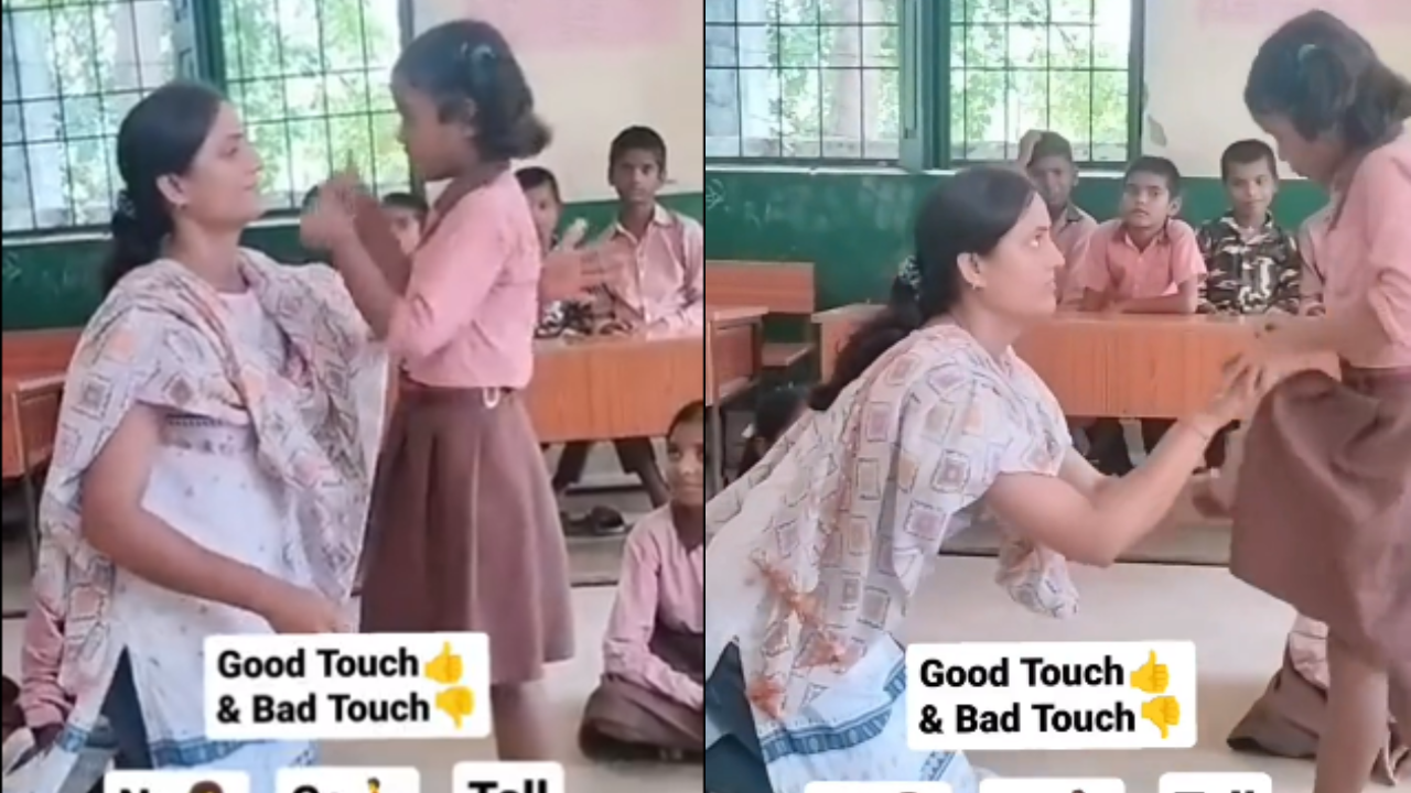 Video of School Teacher's Lesson to Kids On Good Touch-Bad Touch Goes ...
