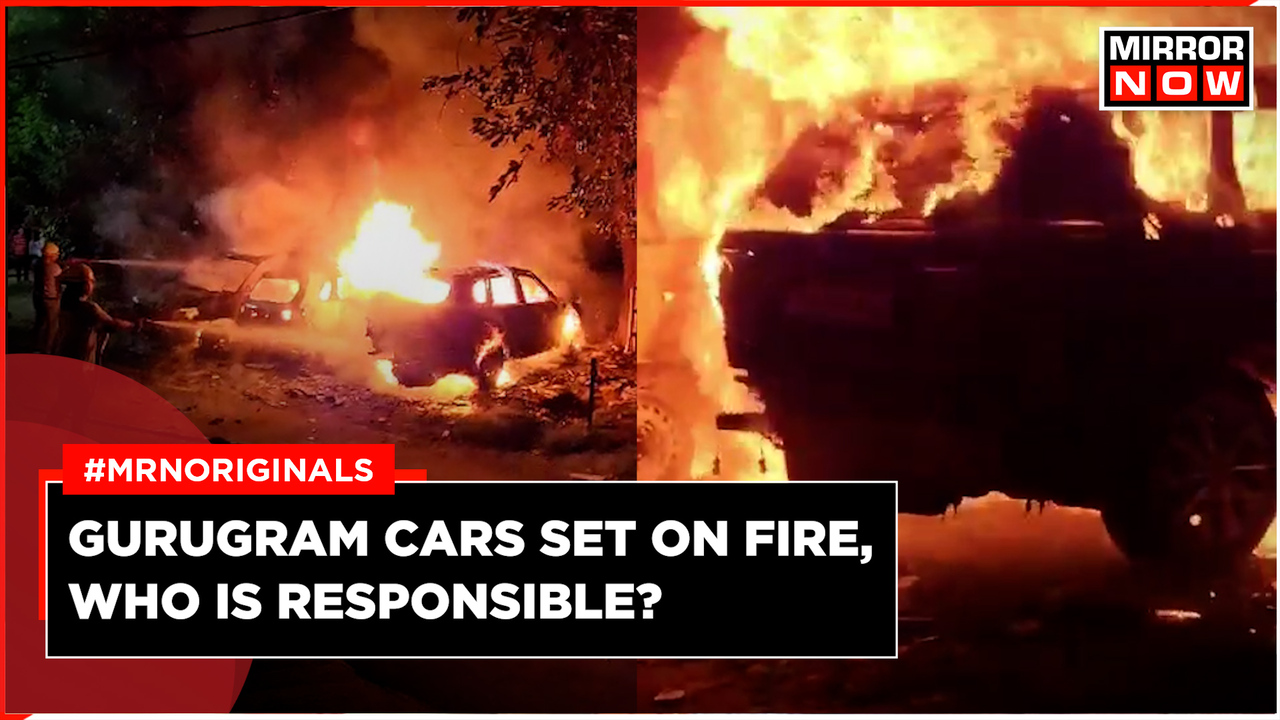 3 Cars Set on Fire in Gurugram's Sector 46; Officials Believe It Was An ...