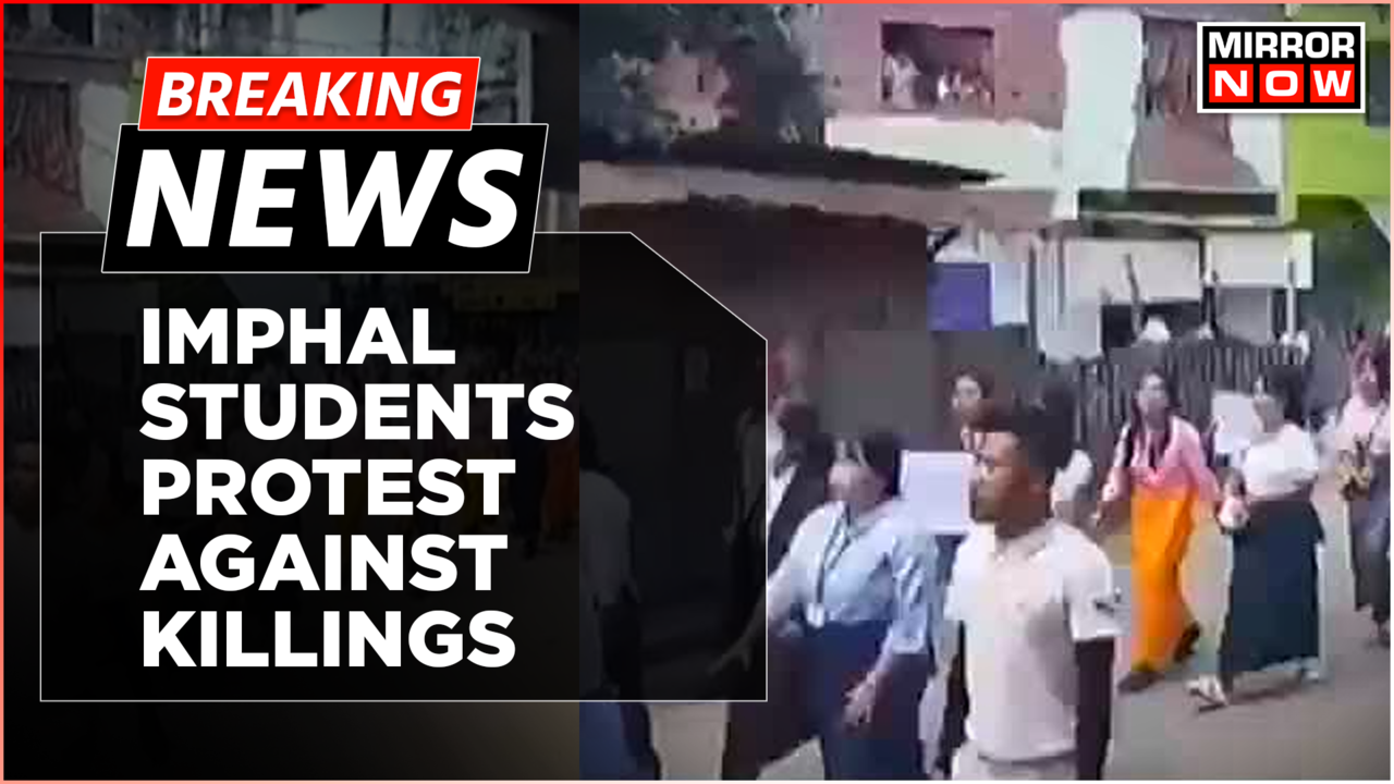 Breaking News: Imphal Students Protest Against Abduction And Killing Of ...