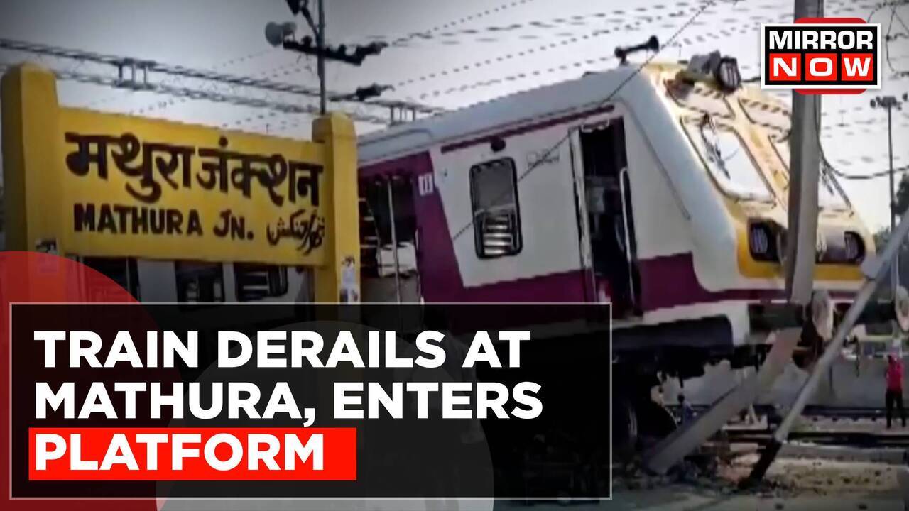 Train Derails In Mathura After Loco Pilot's Phone Distraction, No ...