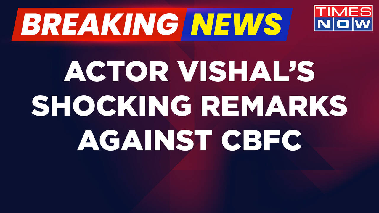 Breaking News: Mark Antony Actor Vishal Makes Shocking Claims Against CBFC | English News ...