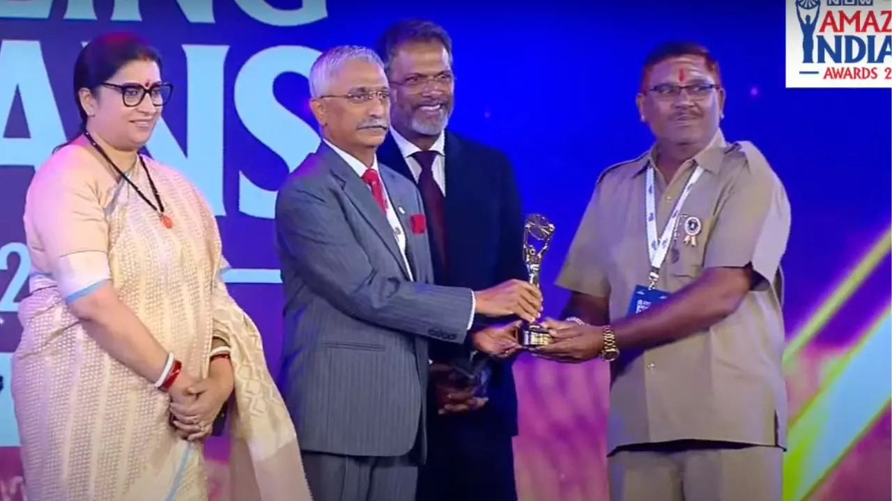 Amazing Indian Awards 2023: Manjunath Ningappa Pujari Honoured At ...