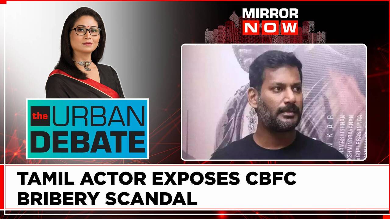 Actor Vishal Blows Whistle On Mumbai CBFC Office Corruption | Exposes Bribery Scandal | Urban ...