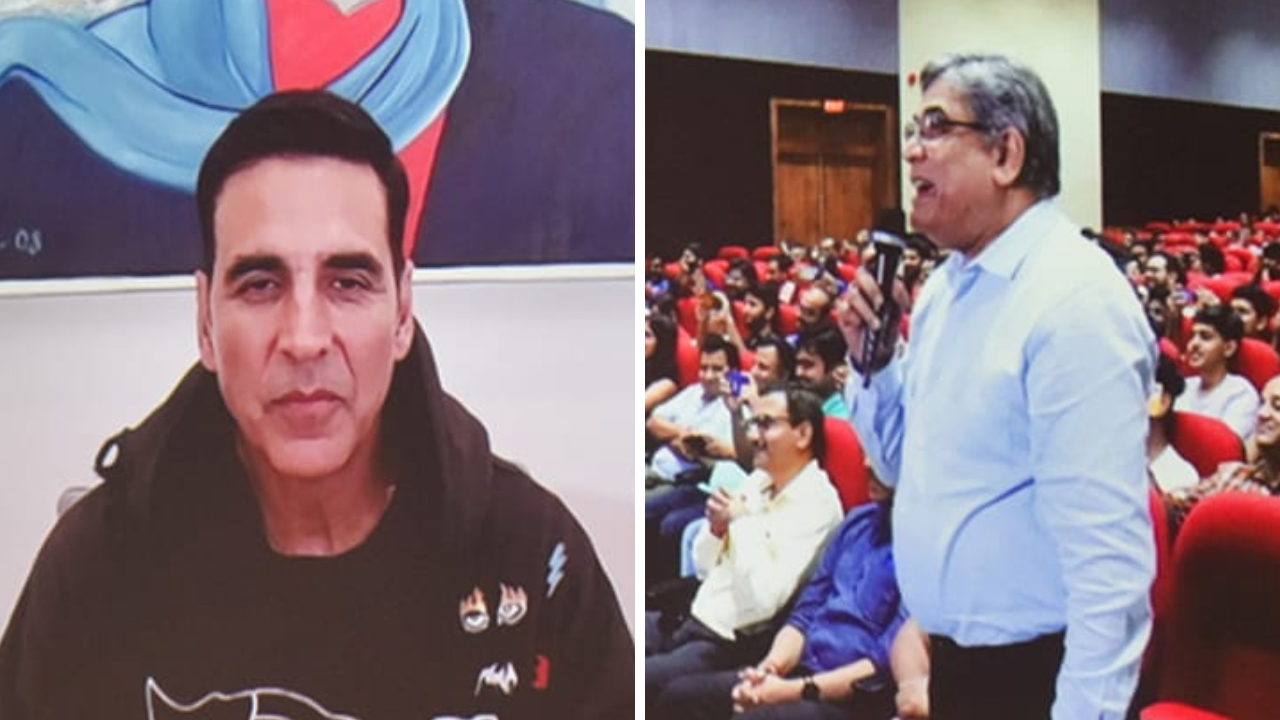 Akshay Kumar Discusses Late Jaswant Singh Gill's Life With IIT ISM ...
