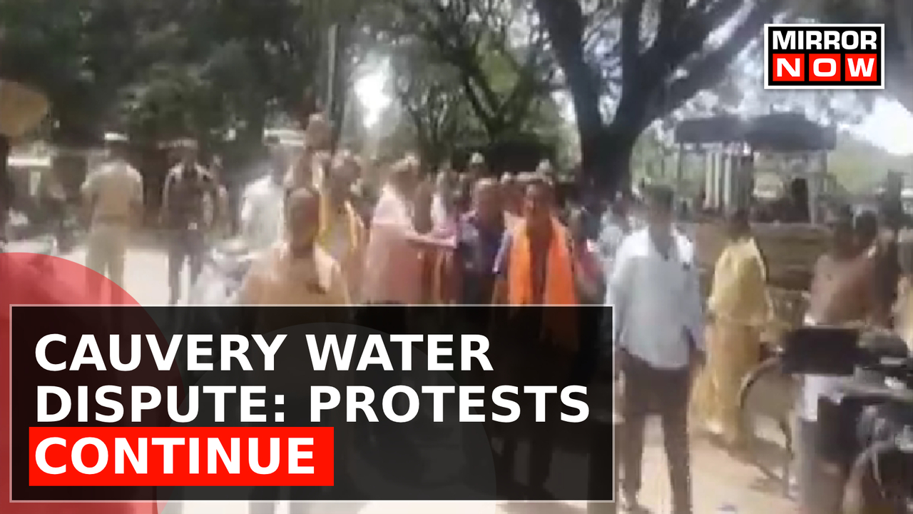 Cauvery Water Dispute | Protests Intensify In Karnataka, Plans For ...