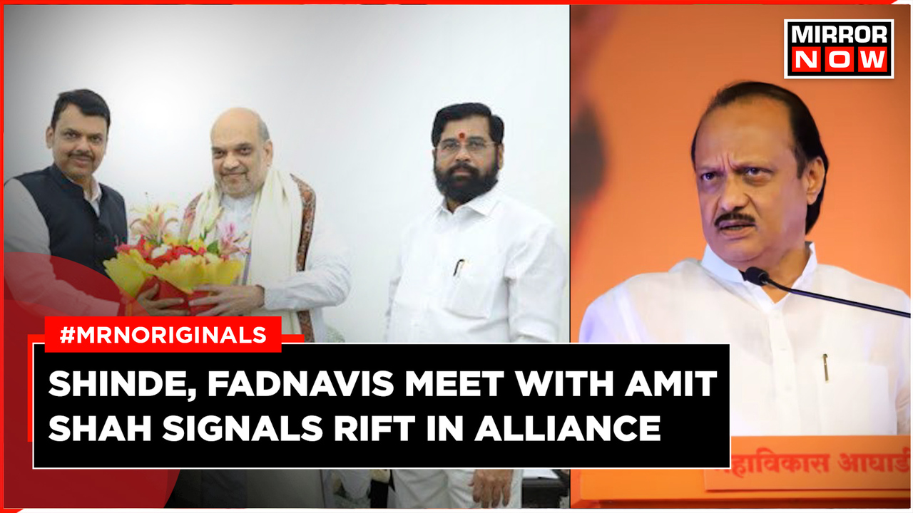 Eknath Shinde, Devendra Fadnavis Meet Amit Shah in Delhi Amid Rift in ...