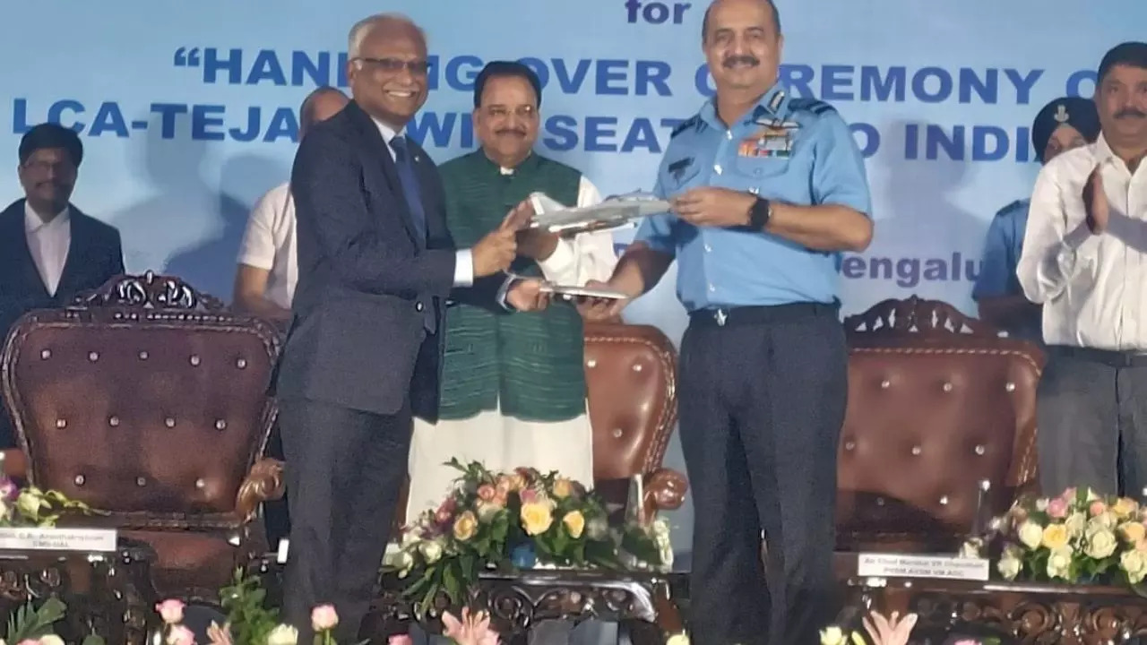 'Matter Of Pride...': IAF Chief On Receiving First Light Combat ...