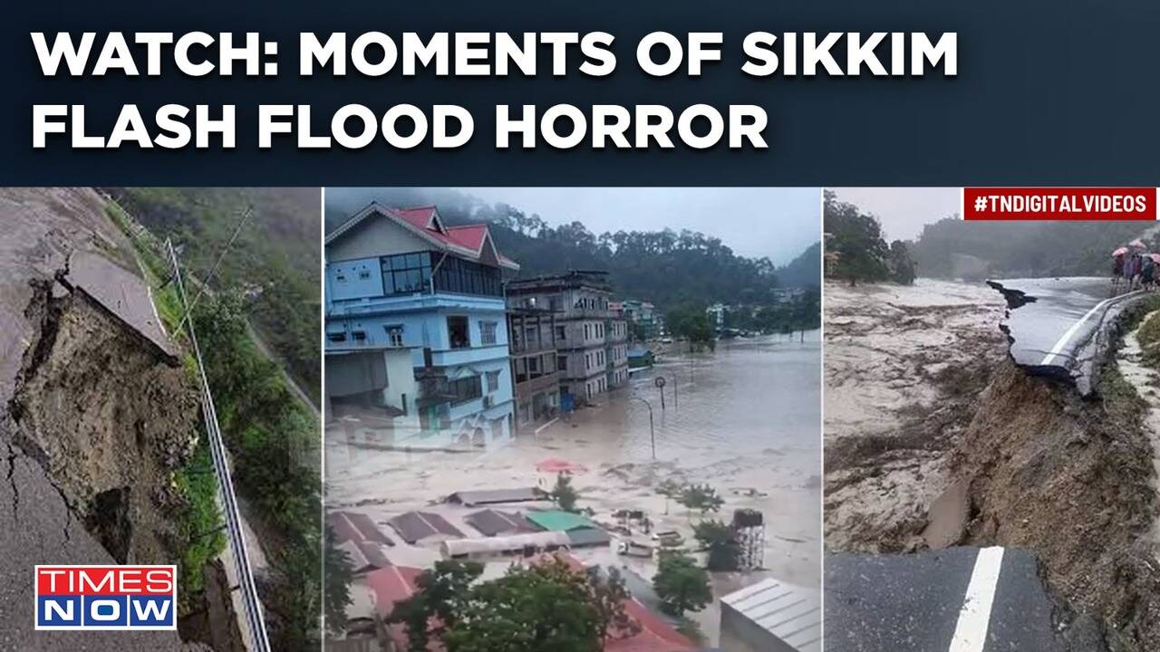 Sikkim Flash Floods: 14 Dead, 102 Missing In Rain Fury, Missing Armyman Rescued | Times Now
