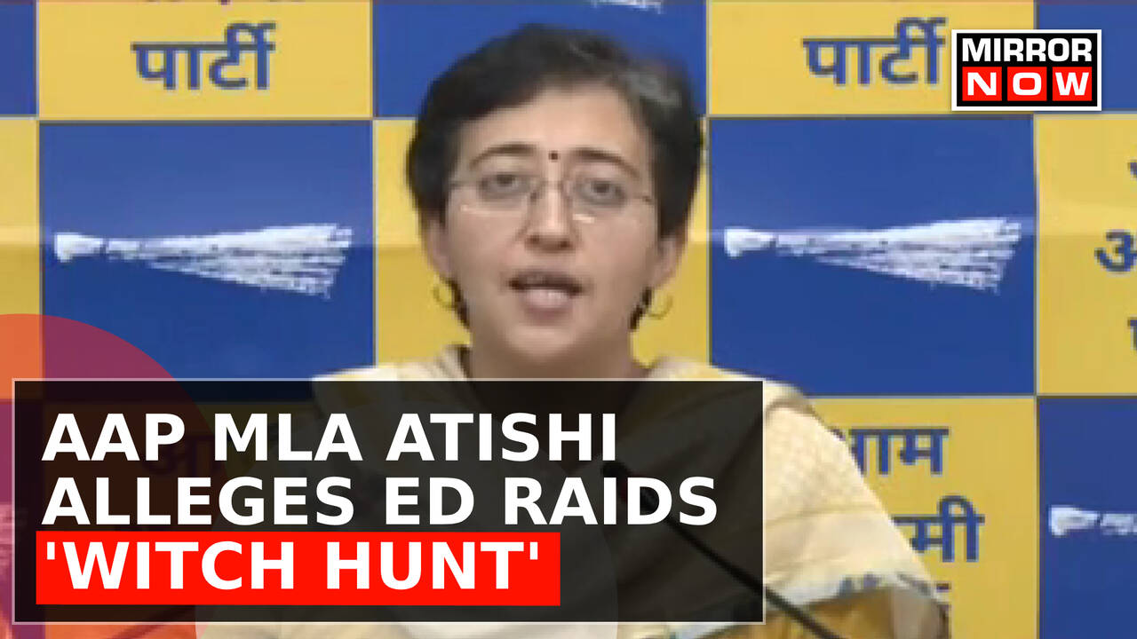 AAP Leader Atishi Marlena Speaks On ED Raids & Sanjay Singh Arrest Says ...