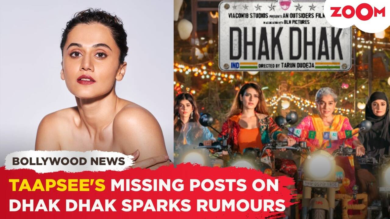 Taapsee Pannu Distances Herself from Her Home Production Movie 'Dhak ...