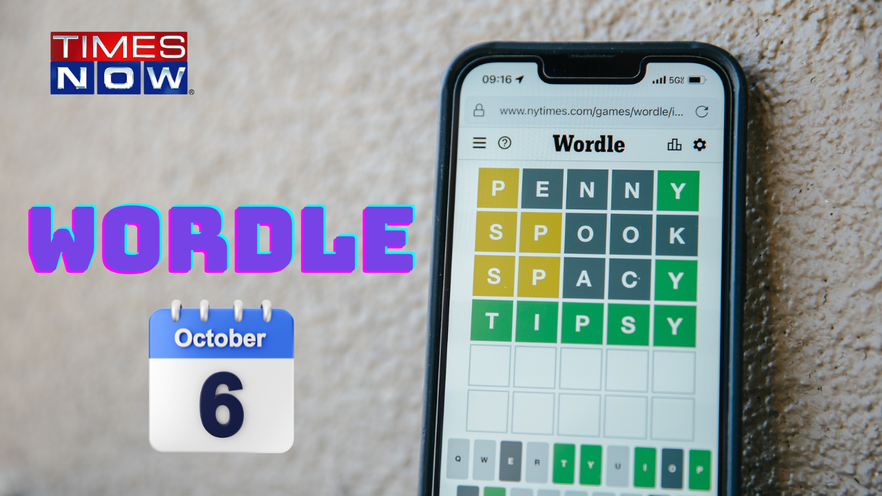 Today's Wordle Answer and Hints for #839 on October 6 | Times Now