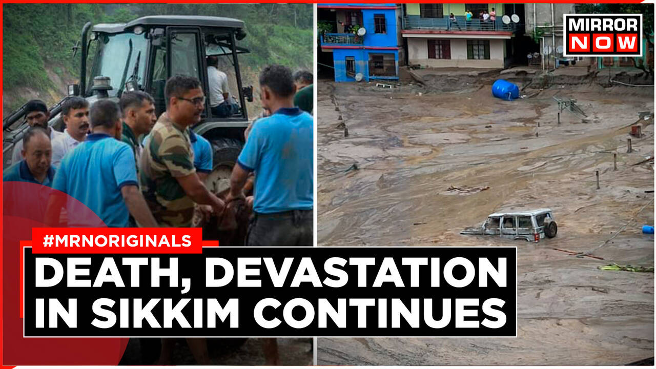 WEB: Sikkim: 19 Dead, 103 Missing in Flash Floods, Another Glacial Lake ...