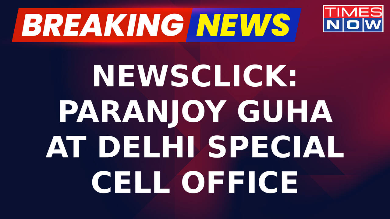 Breaking News | Paranjoy Guha Reaches Special Cell For Further ...