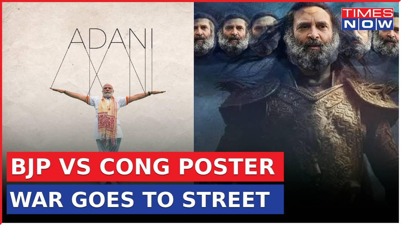 Cong Vs BJP In Fresh Sanatan Face Off | Poster Wars Go To Streets ...