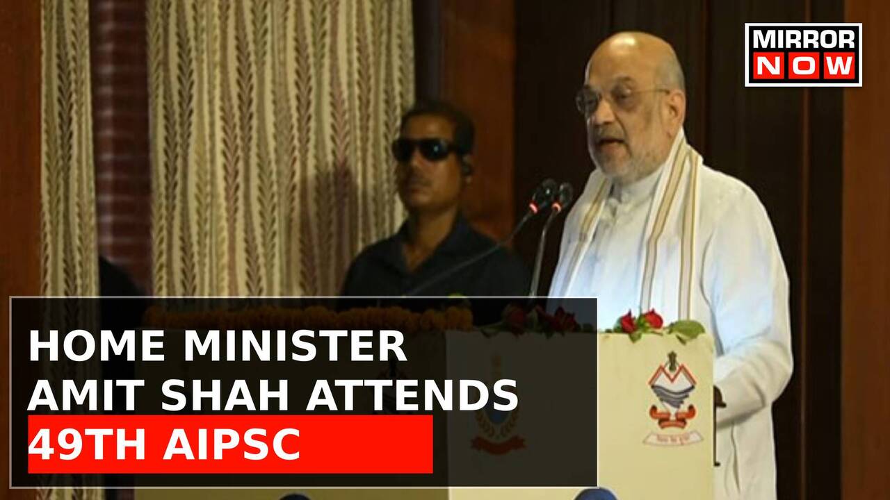 AIPSC Kicks Off In Dehradun | Home Minister Amit Shah Attends 49th ...