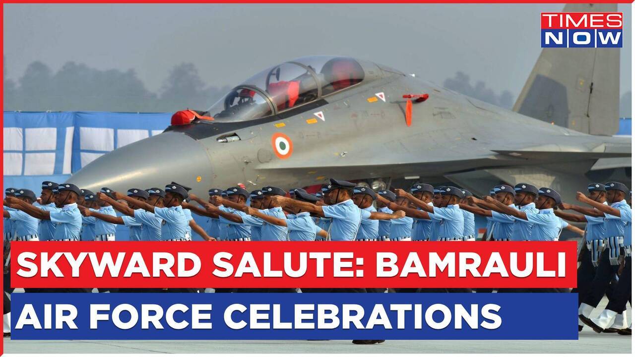 Grand Air Force Day Celebrations Soar Over Bamrauli Air Force Station ...