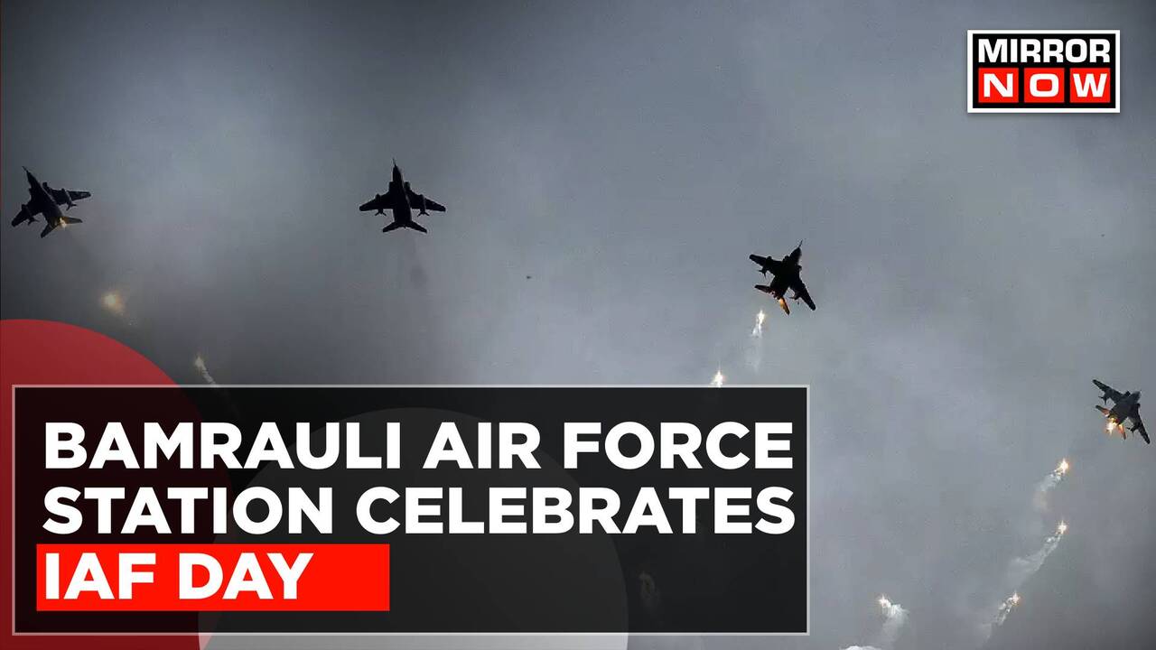 Grand Spectacle Unfolds As Bamrauli Air Force Station Celebrates IAF ...