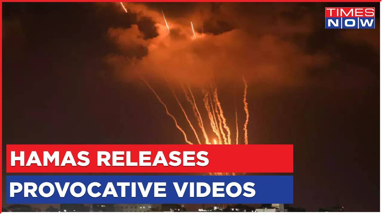 Israel Palestine News | Hamas Releases Videos Of Kamikaze Drones ...