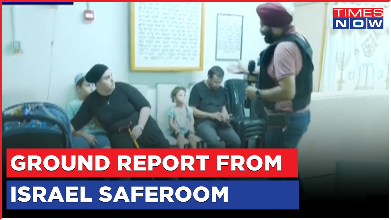 Israel War | Ground Report From Saferoom Basement, Scared Israeli ...