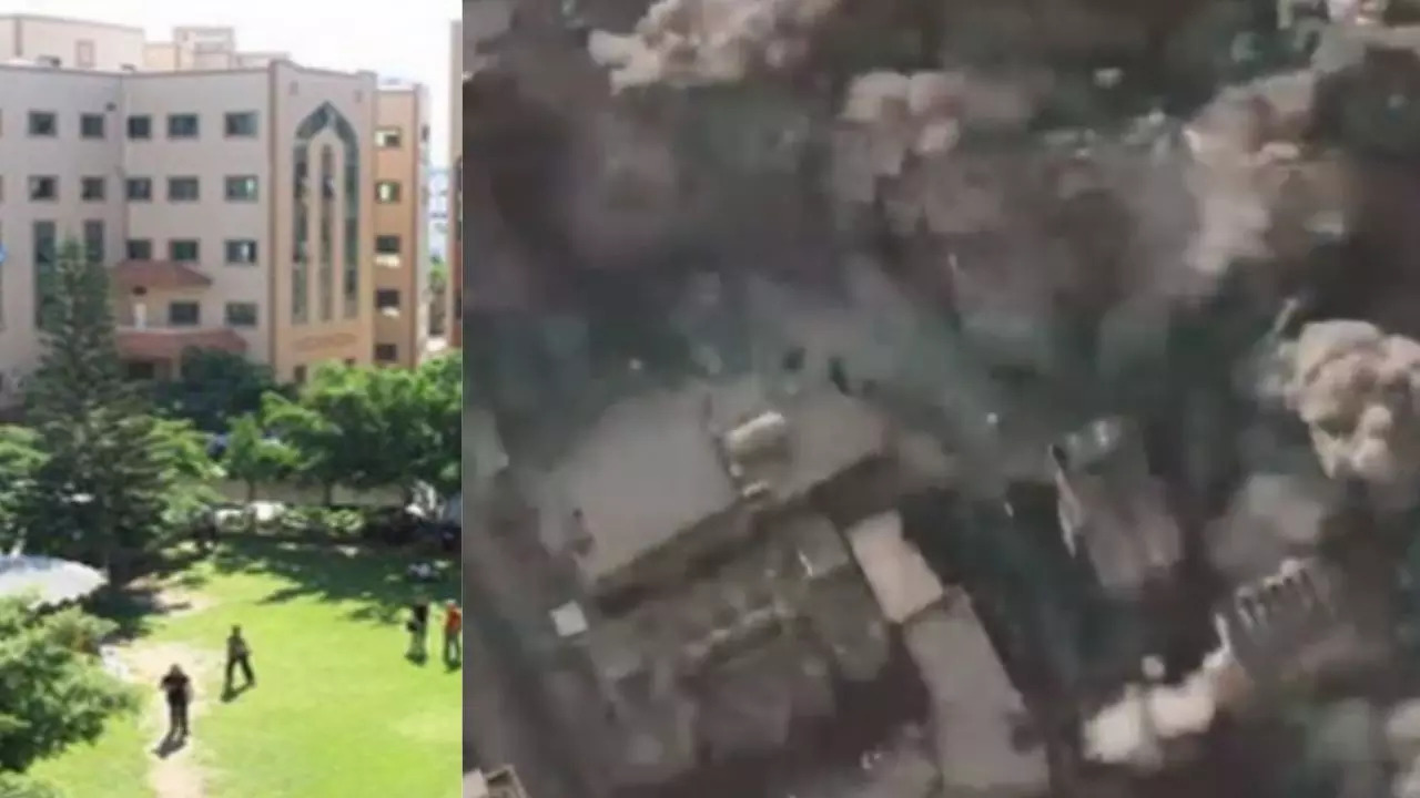 Hamas-linked Islamic University Turned Into Smoke And Dust After ...
