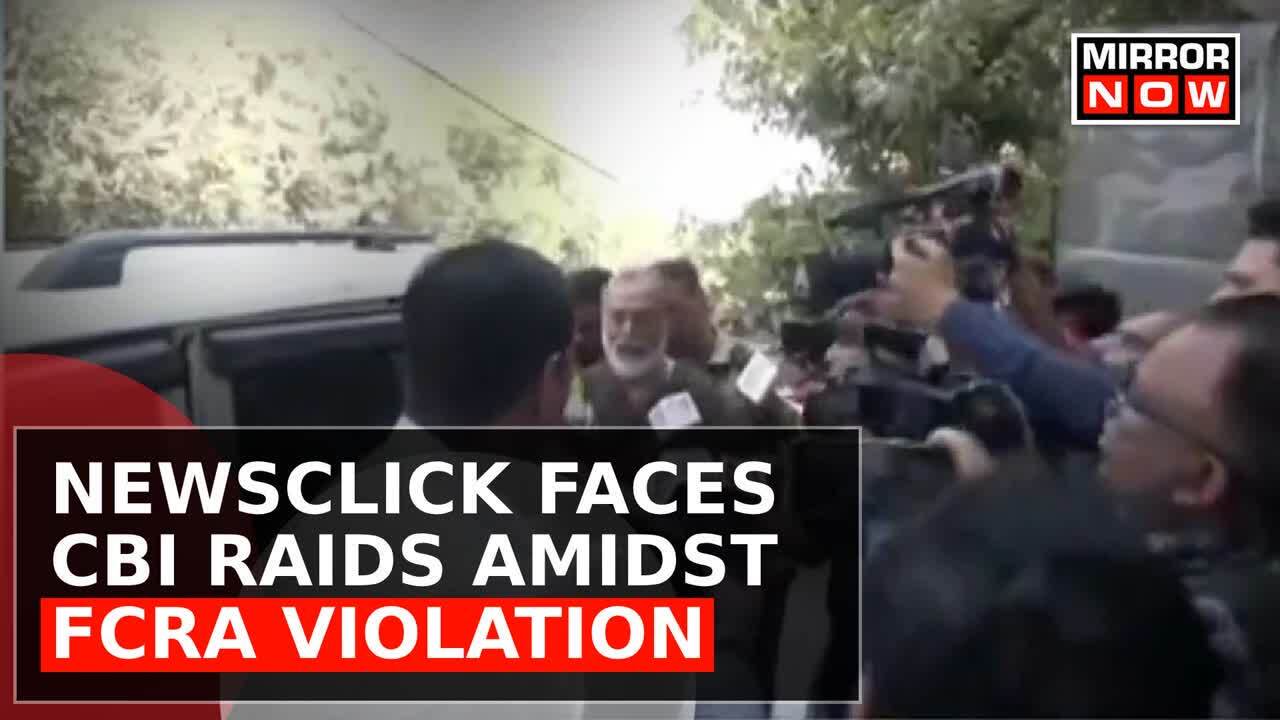 NewsClick Under Scrutiny: CBI Raids Founder's Residence And Office ...
