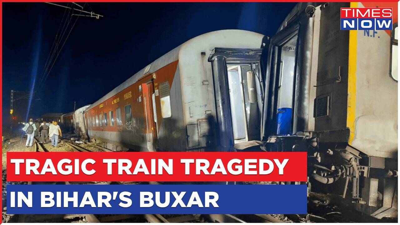 Train Tragedy In Bihar | Delhi-Kamakhya Express Derails In Buxar | Over 70 Casualties Reported ...