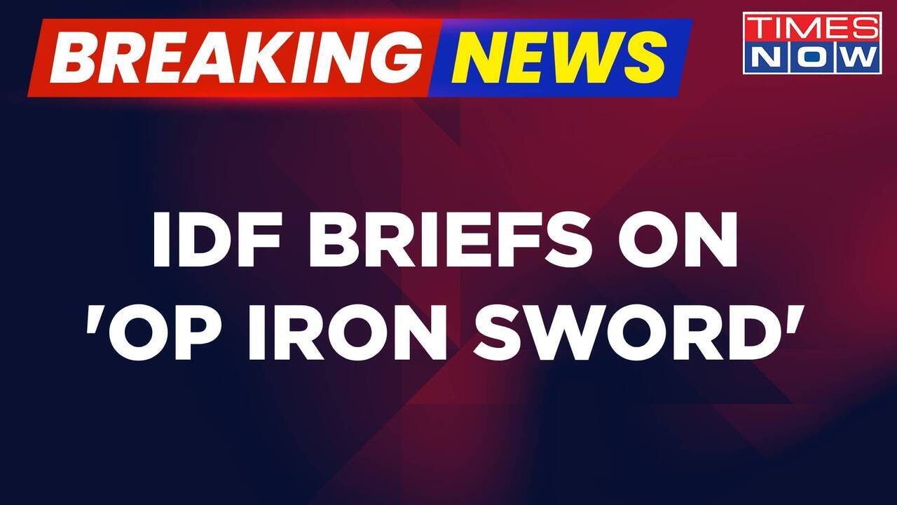 Breaking News | WATCH: IDF Briefs On 'Operation Iron Sword' Amid ...