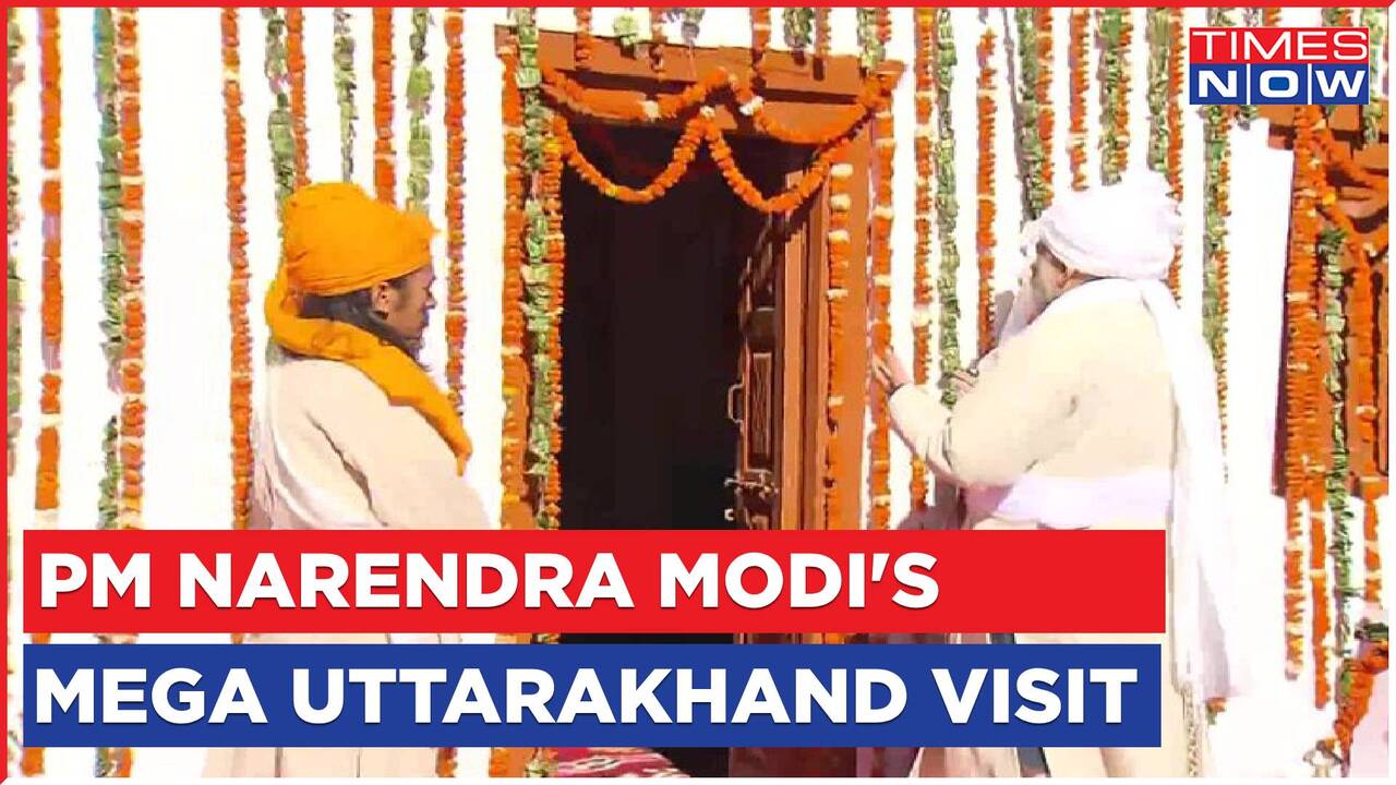 Prime Minister Narendra Modi's Mega Uttarakhand Visit | Offers Prayers ...