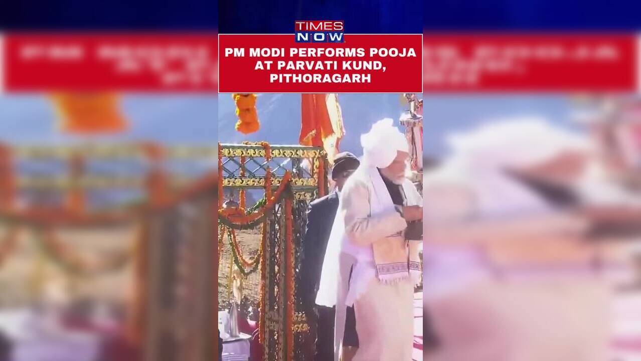 Uttarakhand: PM Modi Performs Darshan & Pooja At Parvati Kund In ...