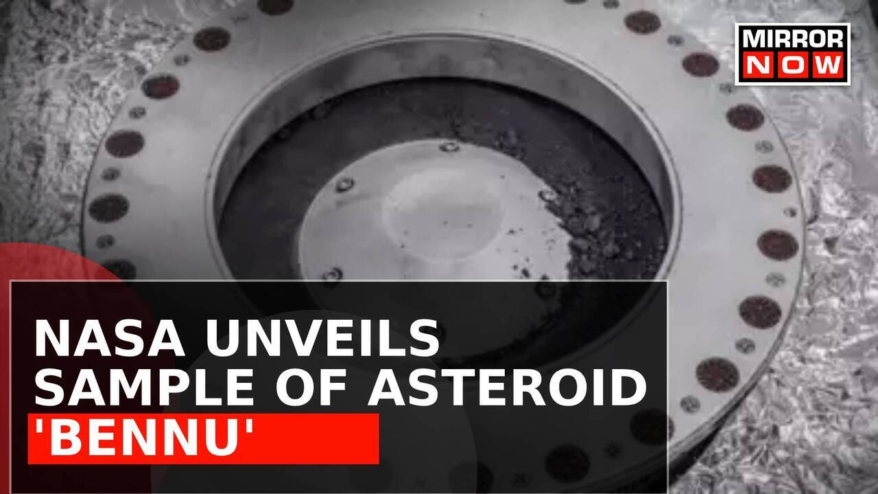 NASA Unveils First Sample From 4.5 Billion Year Old Asteroid 'Bennu ...