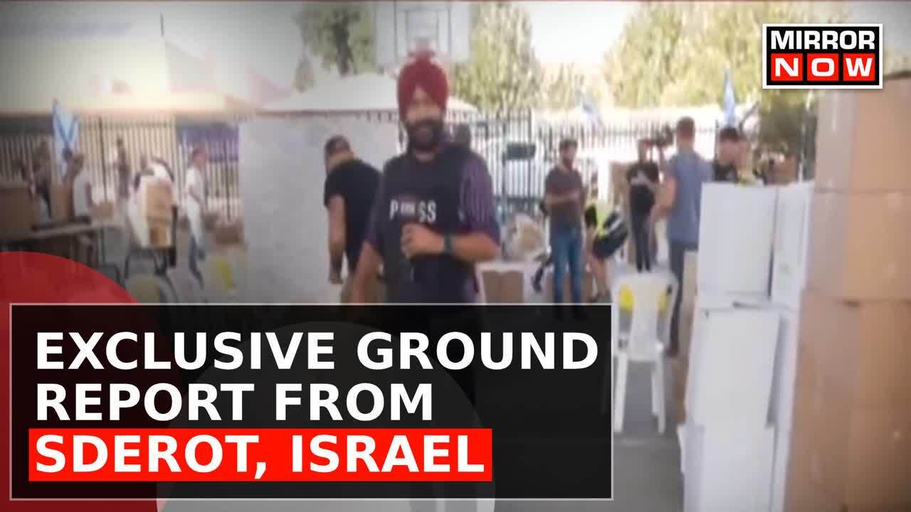 Israel-Palestine War: Times Network's On-Site Coverage Of Sderot Area's ...
