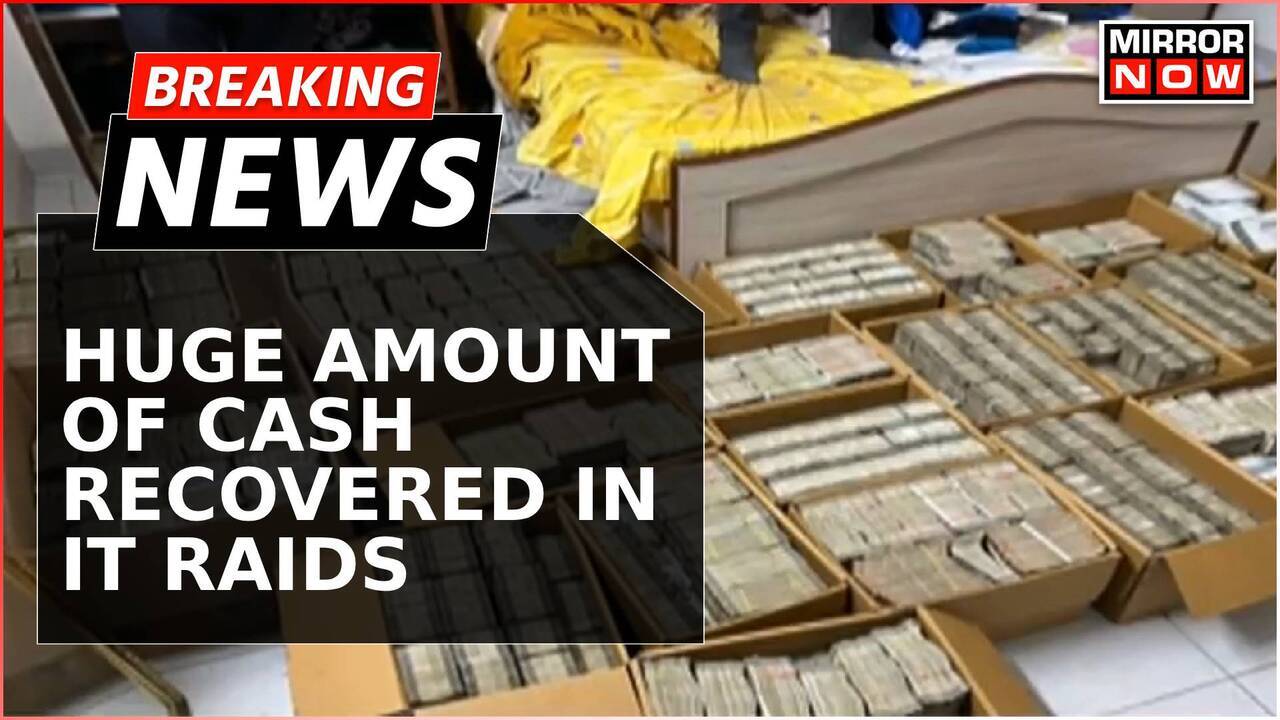 Breaking News | Cash Worth Rs 42 Crores Recovered Amid IT Crackdown ...