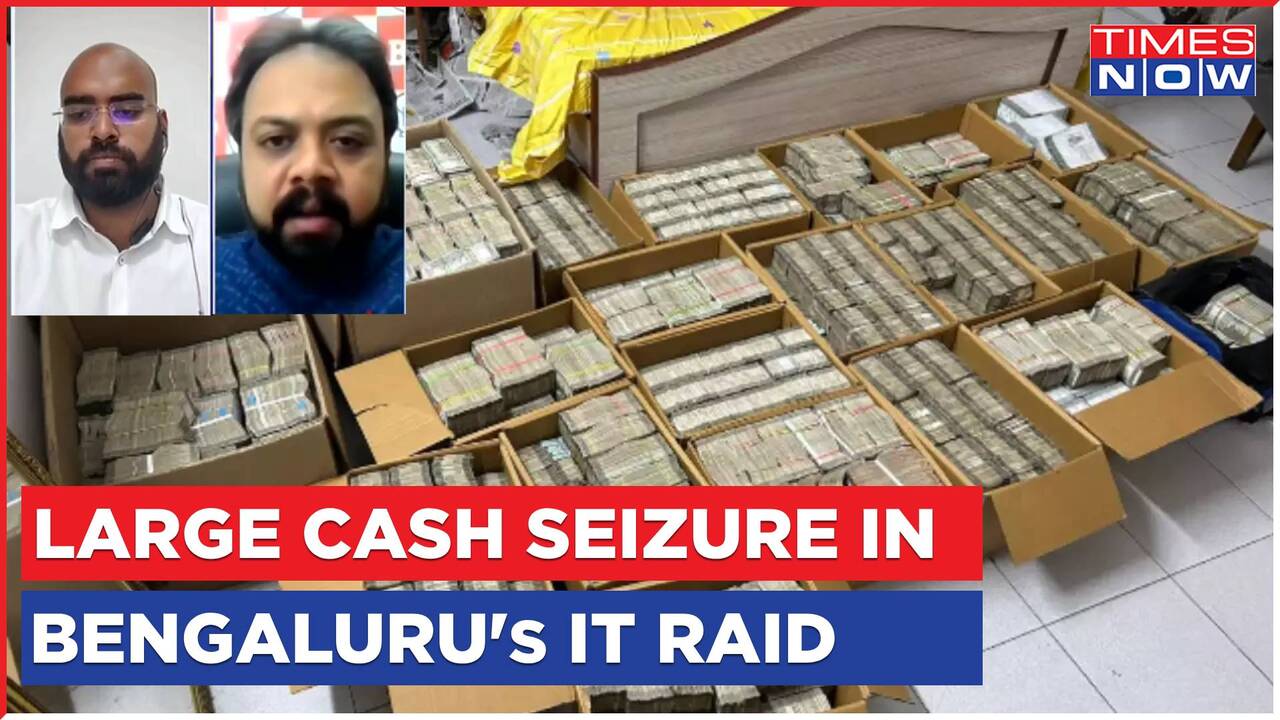 Bjp And Brs Link Rs 42 Crore Seizure In Bengaluru To State Elections