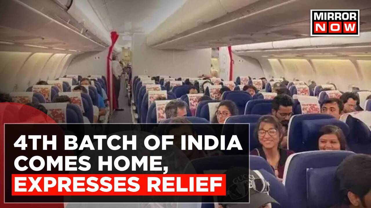 Operation Ajay | Bringing 274 Evacuated Indians From Israel | Evacuees ...