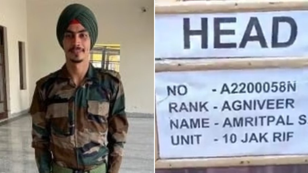 Why Was The First Agniveer Who Died On Duty Not Given A Guard Of Honour ...