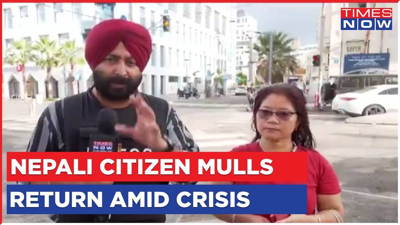 Nepali Citizen Mulls Return Amid Escalating Crisis | Ground Report From Israel | Pradeep Dutta ...