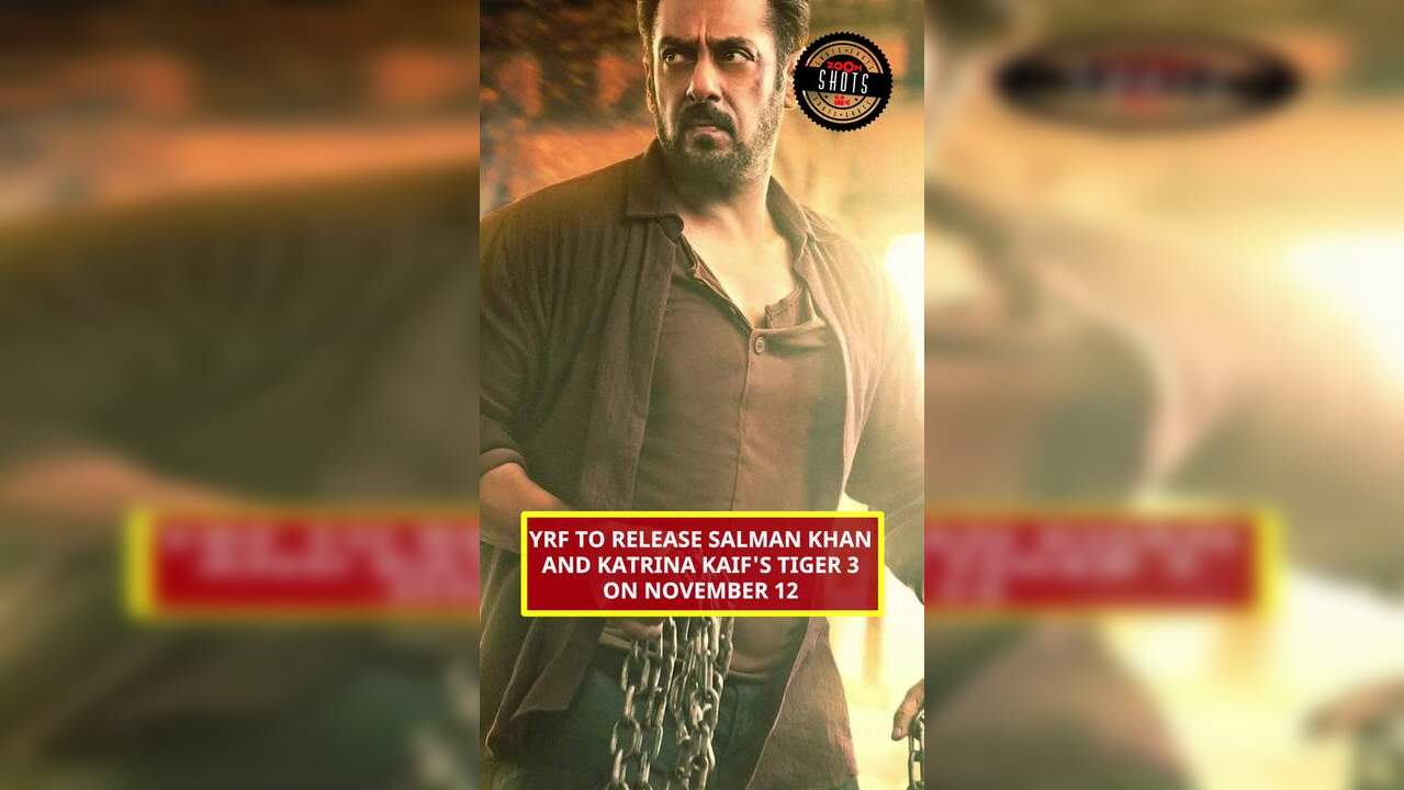 Salman Khan & Katrina Kaif's Tiger 3 to release on THIS date
