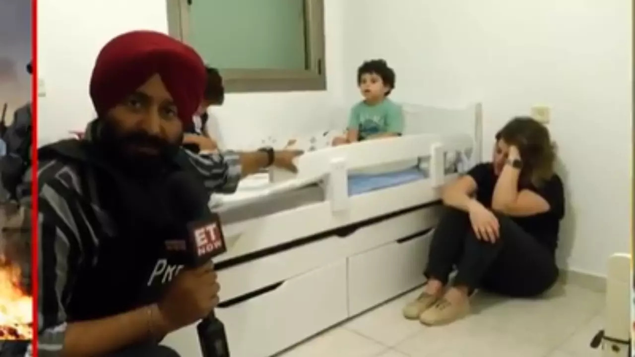 Ground Report: 'Moment Of Horror' Of Israeli Family As Sirens Blare ...