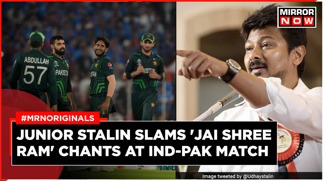 Udhayanidhi Stalin News | DMK Leader Slams Jai Shree Ram Slogans At ...